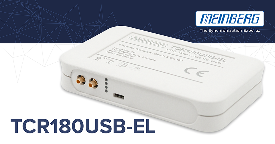 TCR180USB: USB IRIG Time Code Reader
